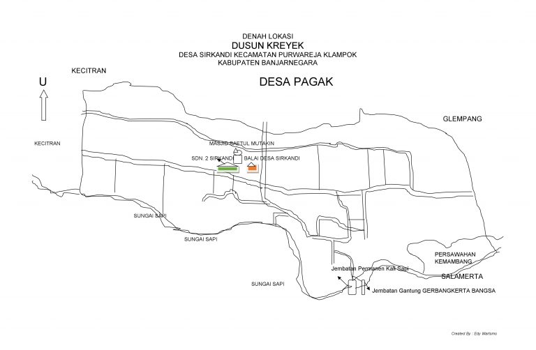 DENAH LOKASI DUSUN HASIL MUSDUS RPJMDesa TAHUN 2020-2025 DESA SIRKANDI ...